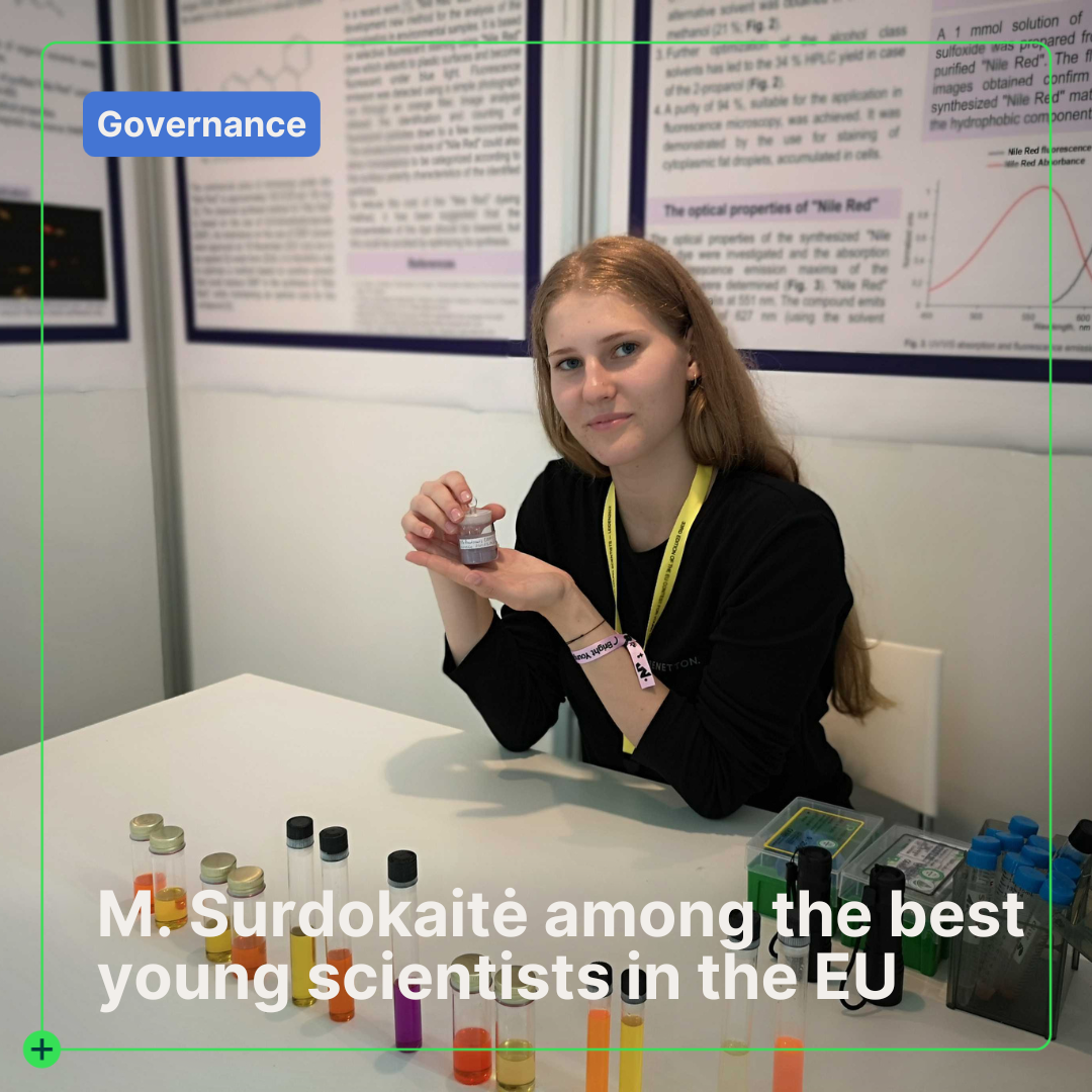 Meda Surdokaite Among EU’s Best Young Scientists | Invest Lithuania